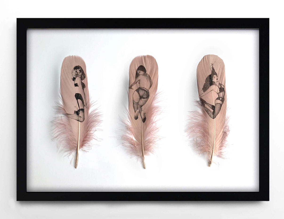 Three Pin Ups In Faun – Cassandra Yap
